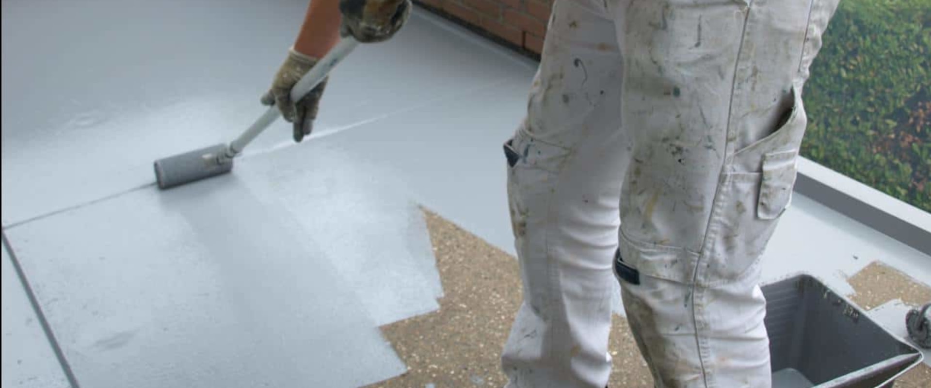 Kan betonnen vloerverf op hout worden gebruikt?